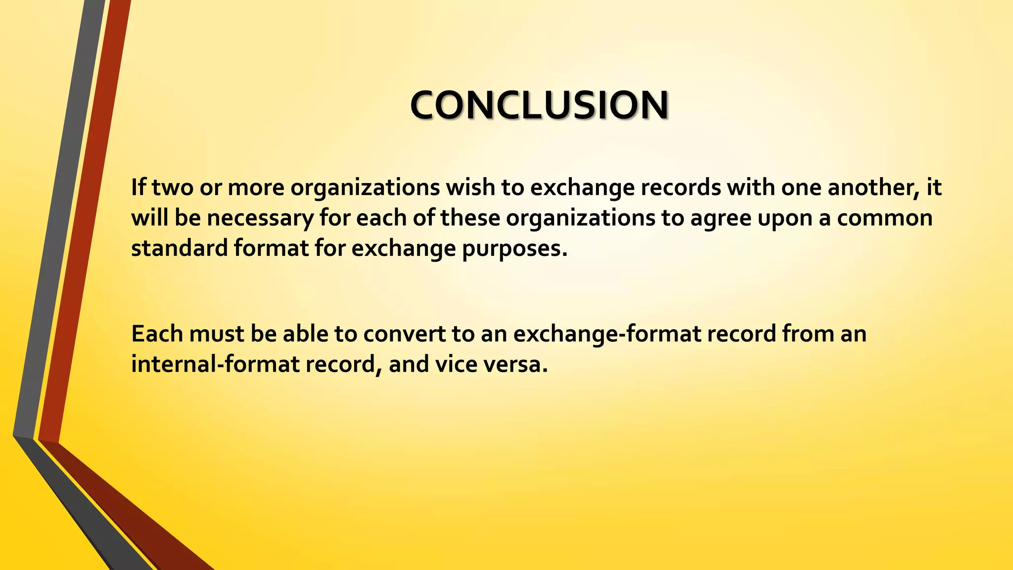 The Common communication format (CCF) | PPTX