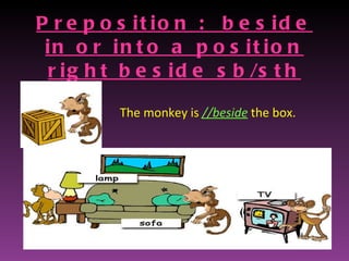 prepositions of place | PPT