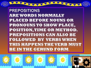 prepositions of place | PPT