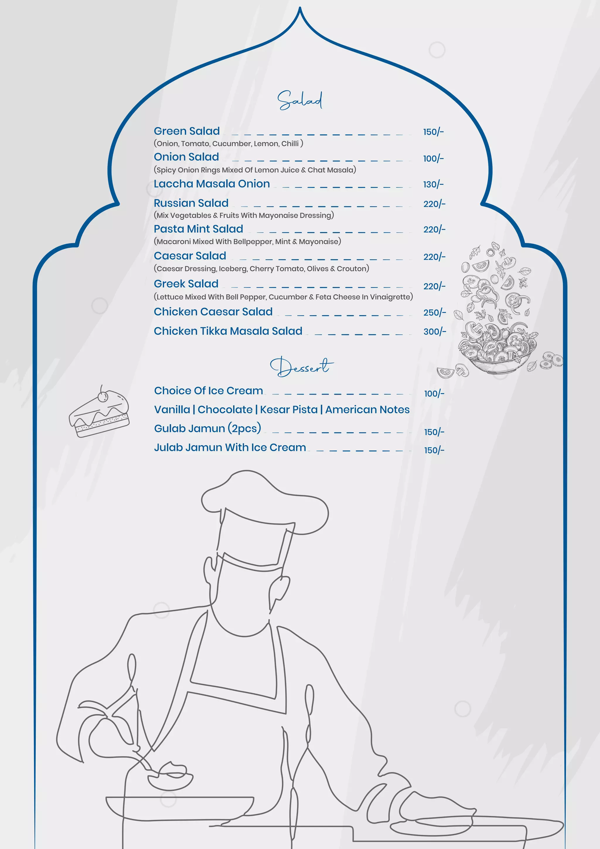 Monarca menu small | PDF