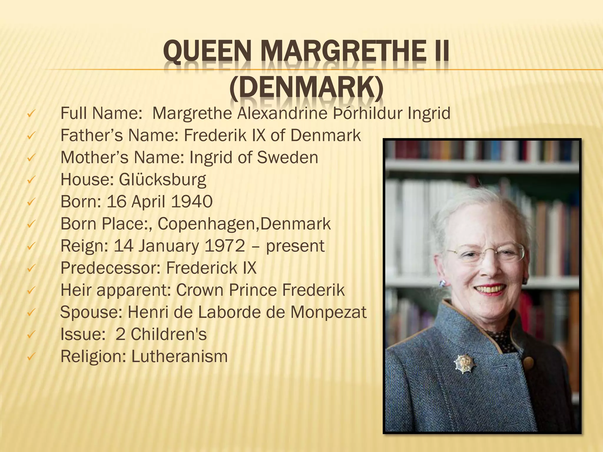 A list of current monarch's in the world | PDF