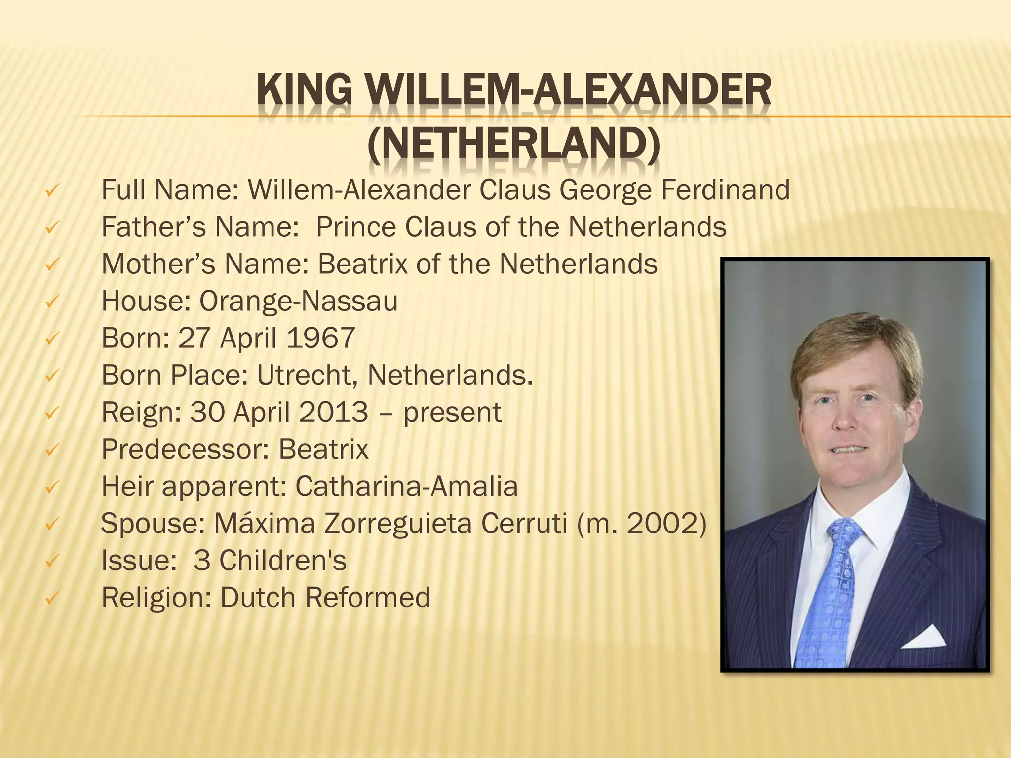 A list of current monarch's in the world | PDF