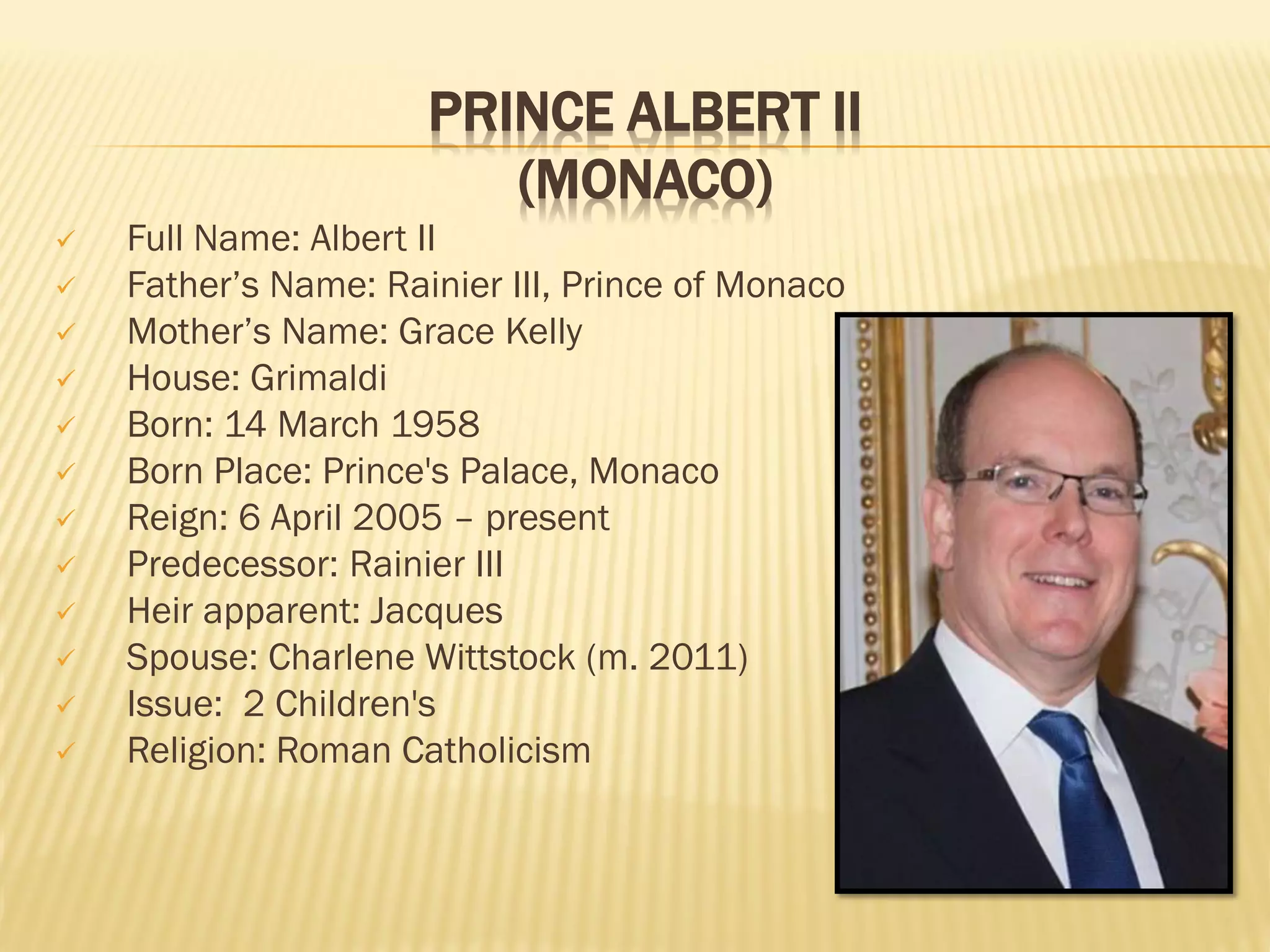 A list of current monarch's in the world | PDF