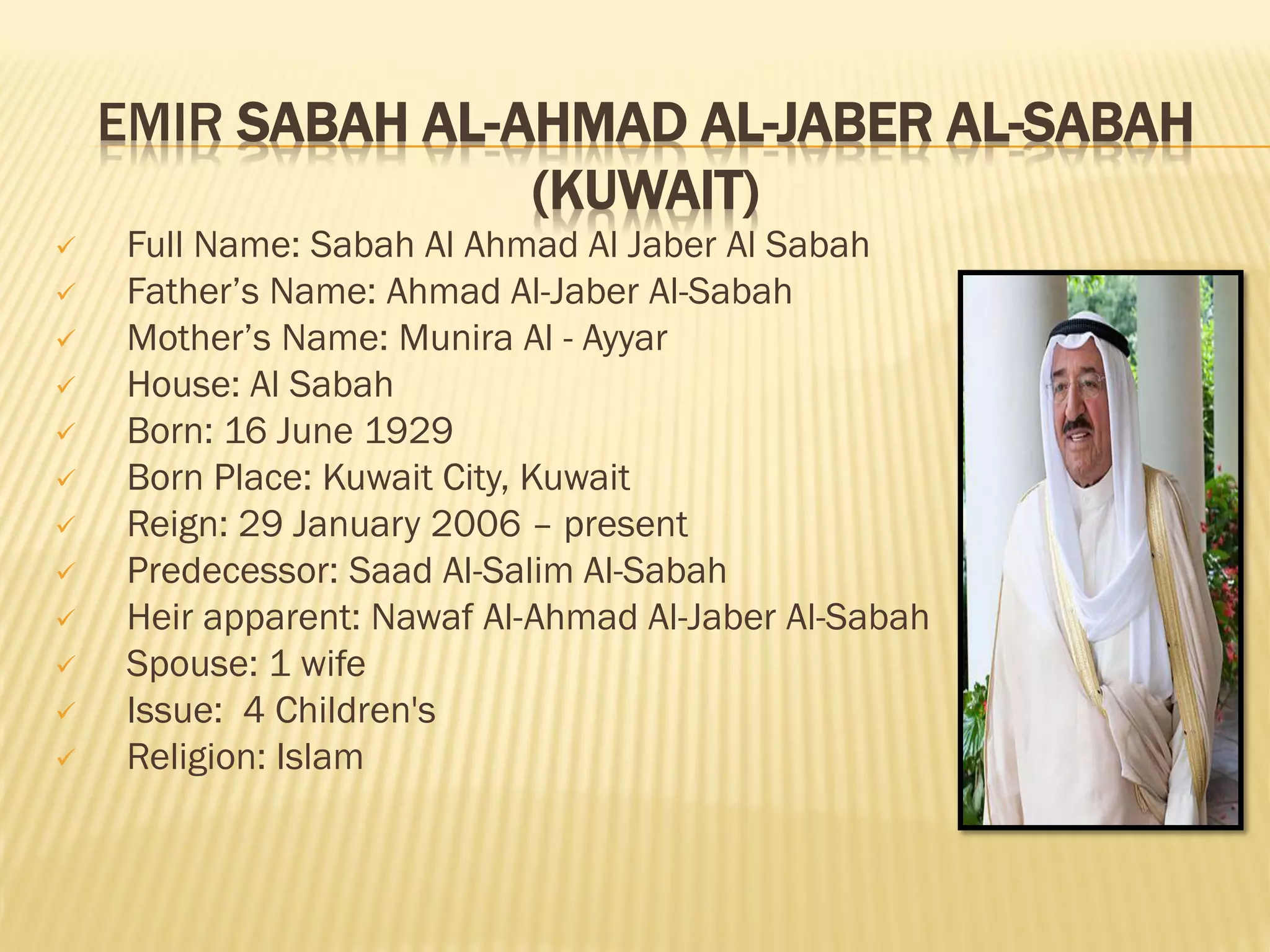 A list of current monarch's in the world | PDF