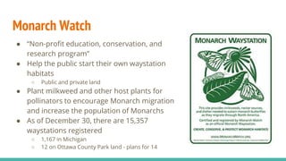 Lake Michigan Monarch Highway | PPTX