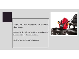Advanced Monarch MM4 Mobility Scooter | PPT