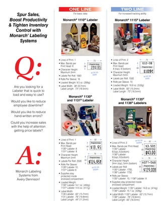 Monarch Price Marking Labels [Pricinggunsworld.com] | PDF | Computer ...