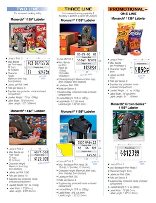 Monarch Price Marking Labels [Pricinggunsworld.com] | PDF | Computer ...