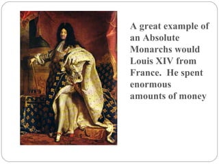 Absolute Monarchy Examples