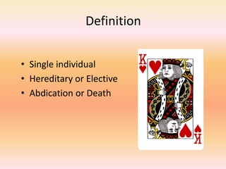 Monarchy | PPTX