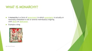 Monarchy | PPTX