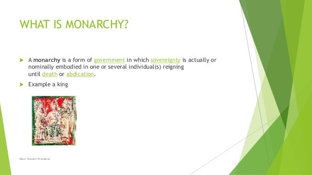 Monarchy Examples