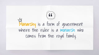 Monarchy | PPTX