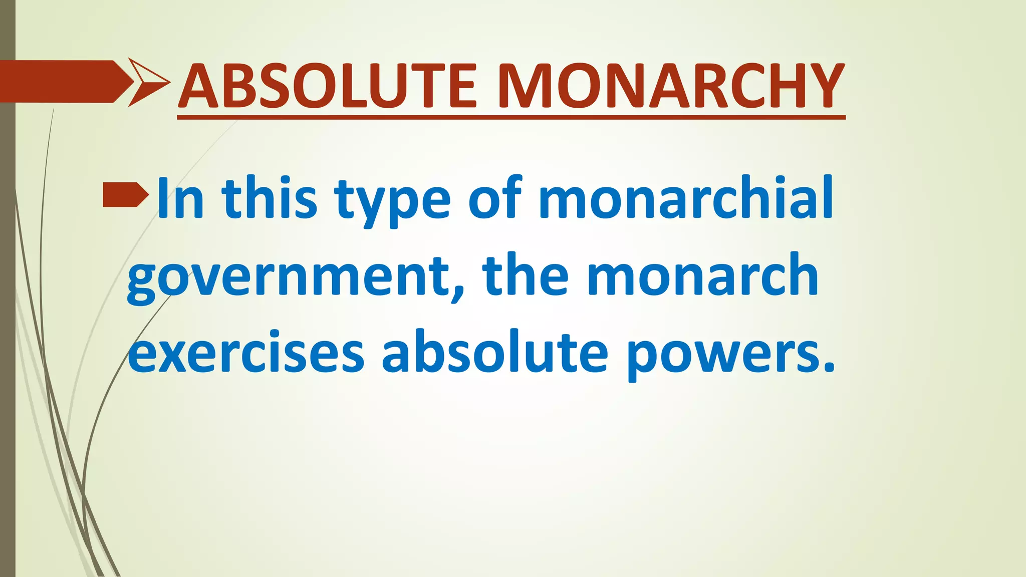 Monarchy | PPTX