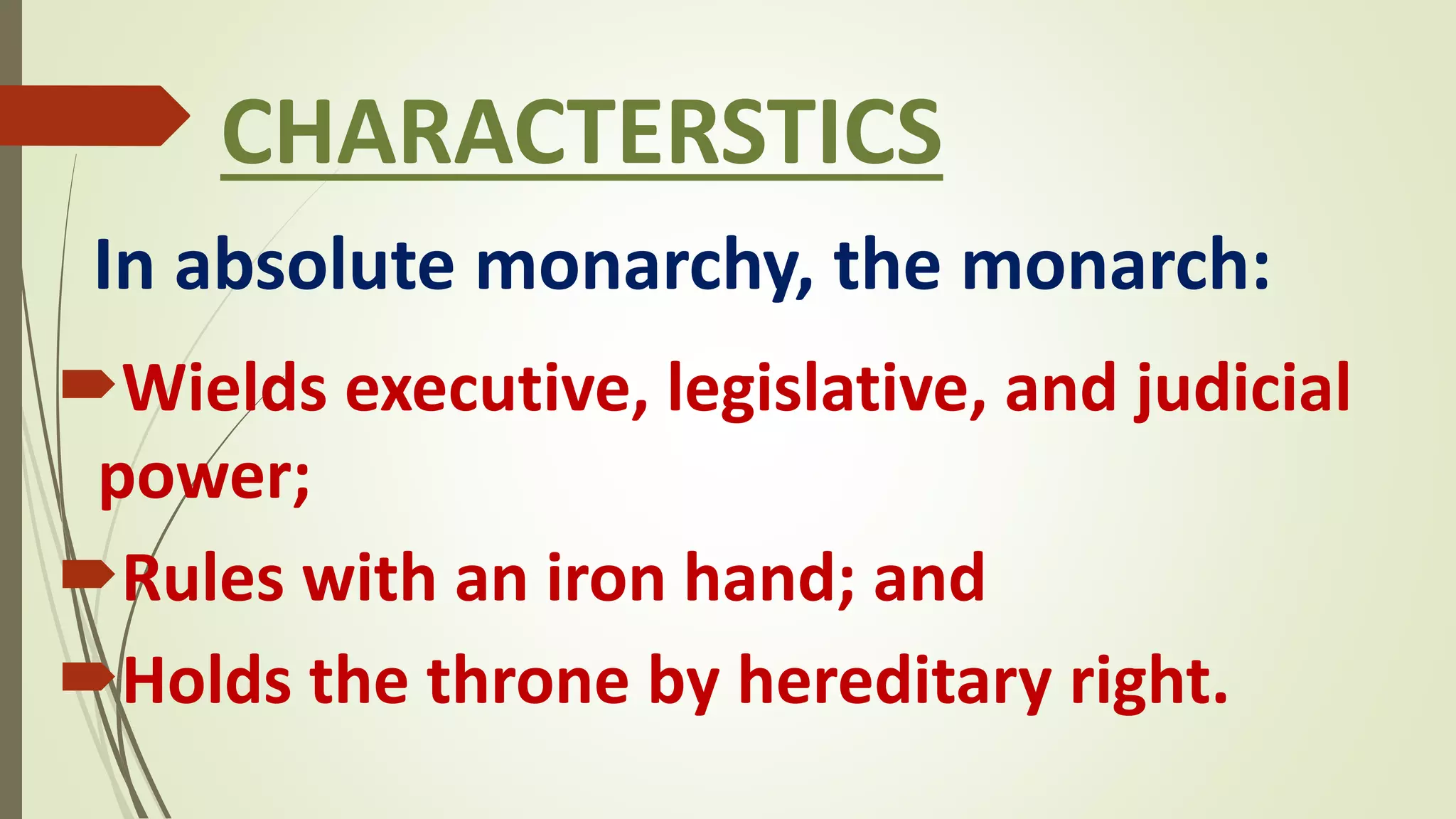 Monarchy | PPTX