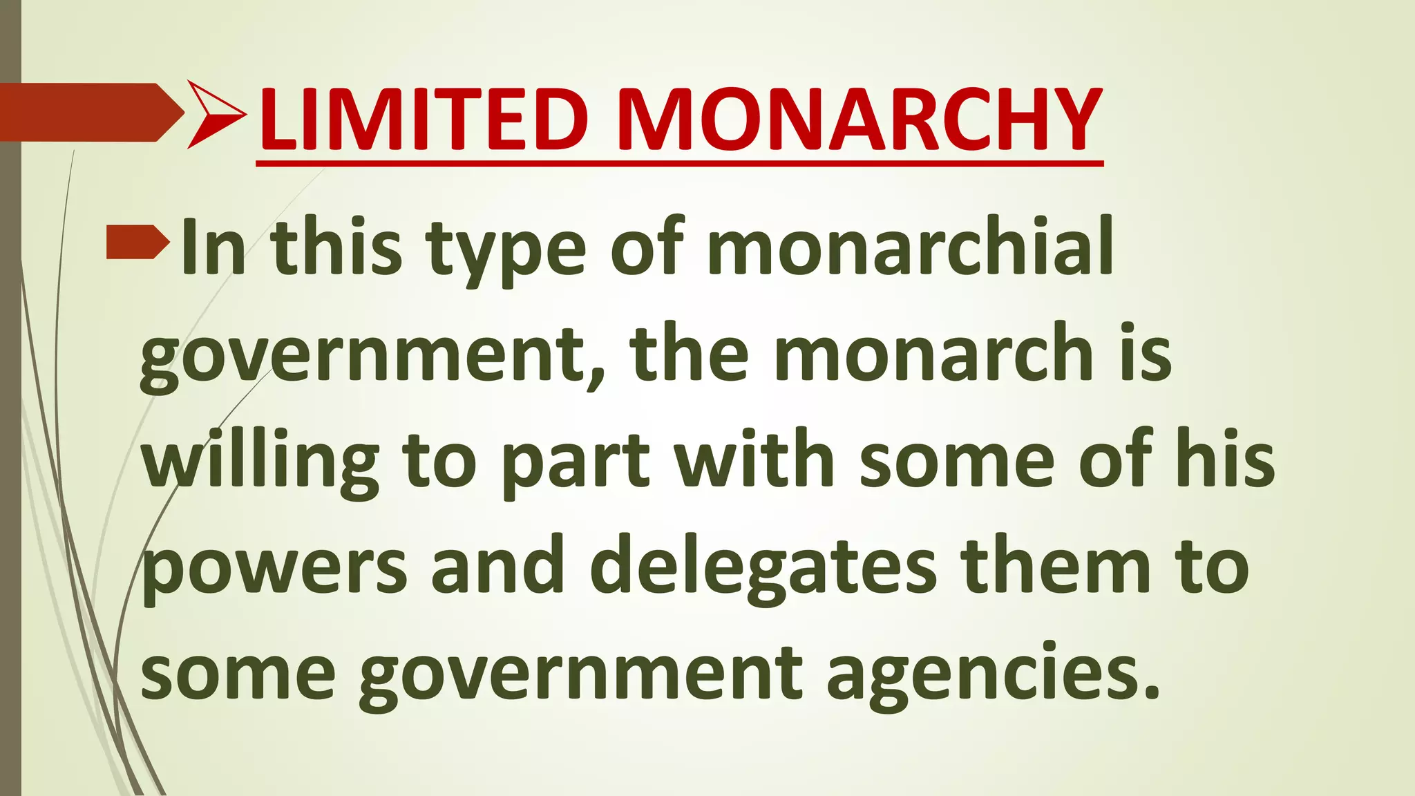 Monarchy | PPTX