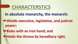 Monarchy | PPTX