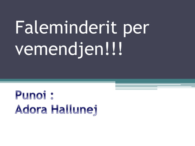 Monarket e ndricuar | PPTX