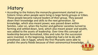 What is Monarchy? | PPTX
