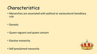 Monarchy Government Structure