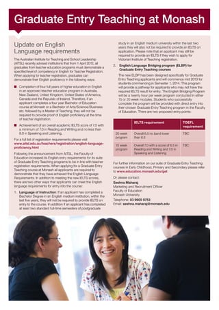 Monash adviser october | PDF