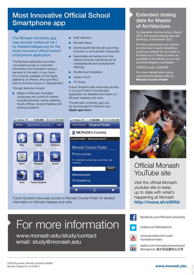 Monash adviser october | PDF