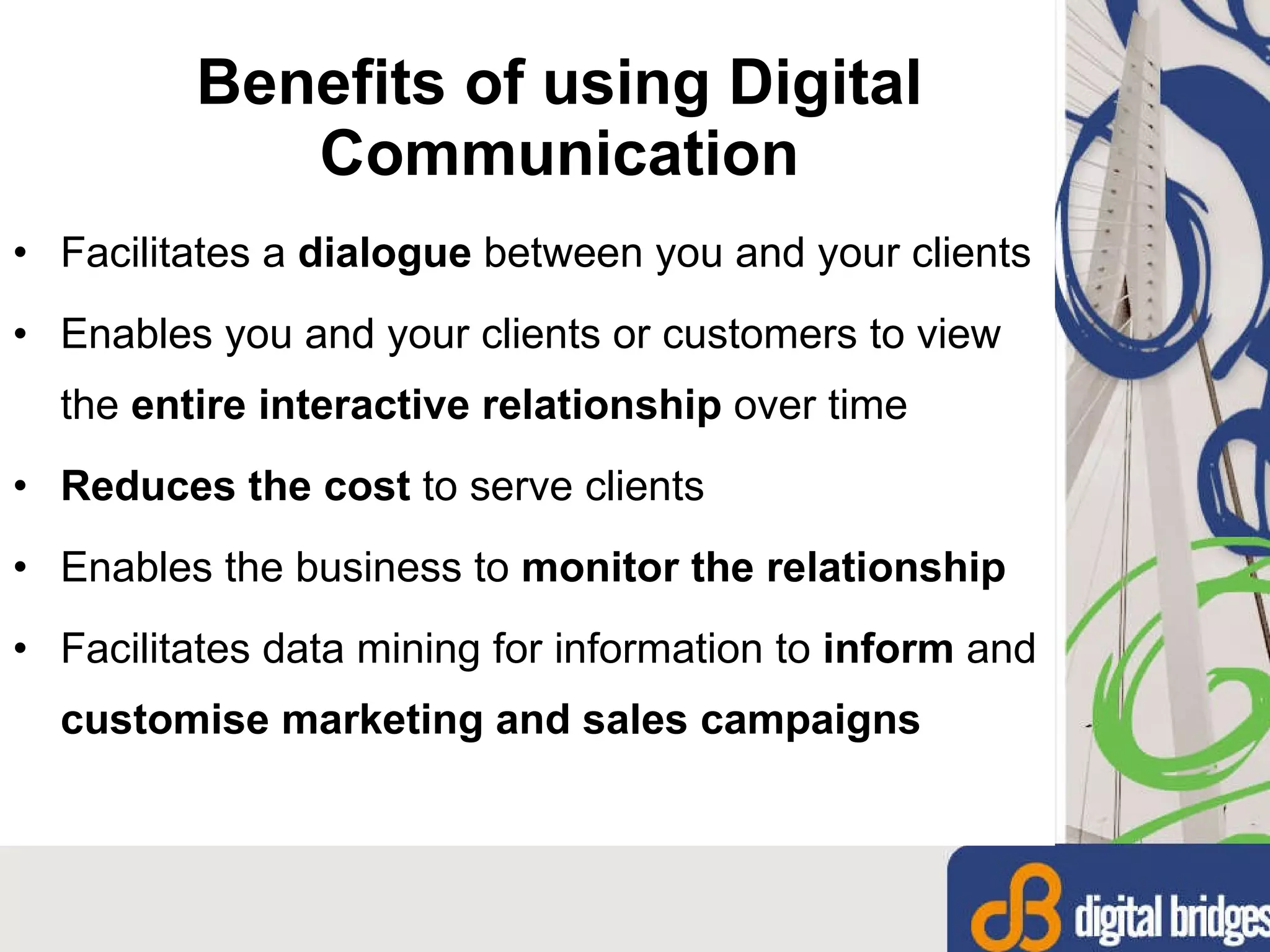 Integrating Digital Channels into your Communication Mix | PPT | Free ...