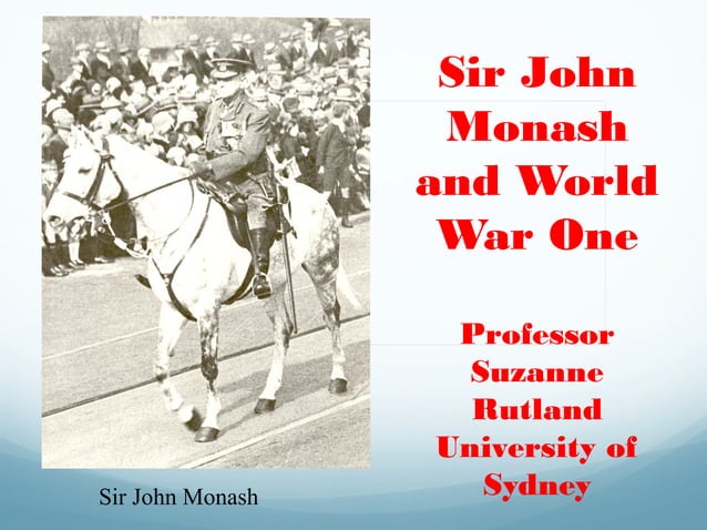 Monash presentation | PPT | Free Download