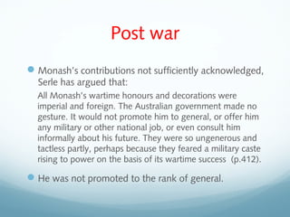 Monash presentation | PPT