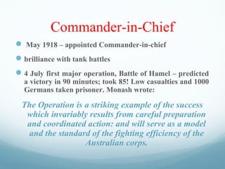 Monash presentation | PPT