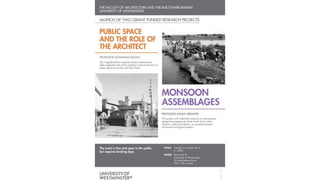 Monsoon Assemblages Project Launch | PPT