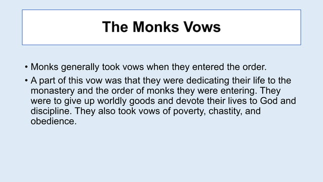 Monasteries in Middle Ages | PPTX | Christianity | Religion & Spirituality