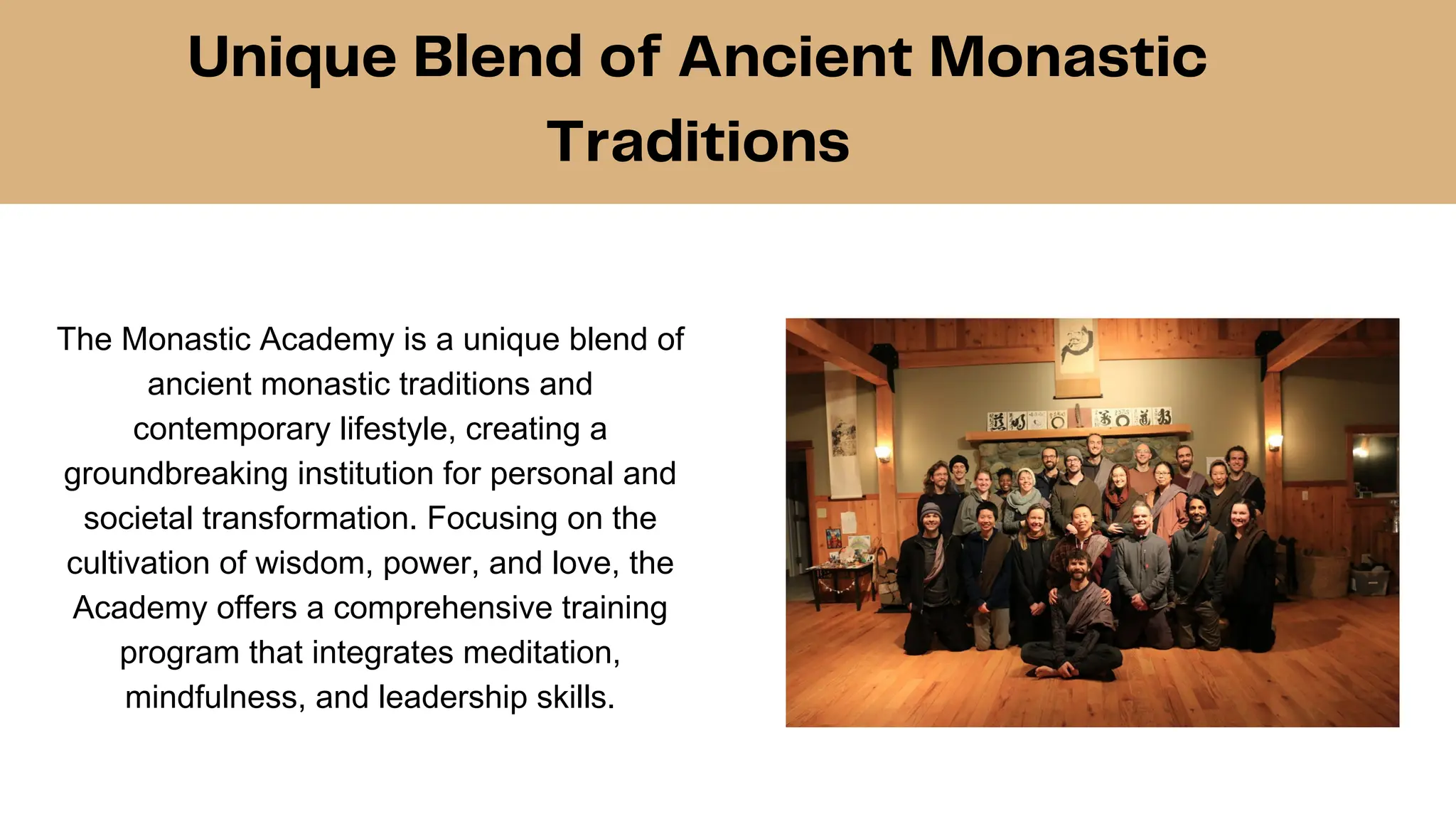 Monastic Academy - A Journey of Transformation | PDF