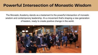 Monastic Academy - A Journey of Transformation | PDF