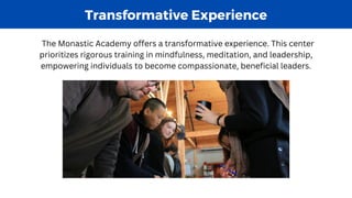 Monastic Academy - Learning Institution | PPT