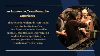 Monastic Academy - Offers An Unmatched Training Program | PPT