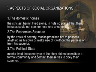 Monasticism philosophy of education | PPTX