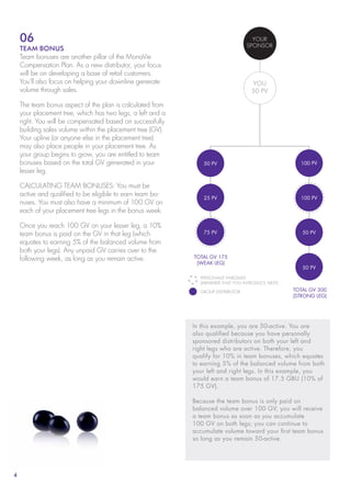 Monavie India Compensation Plan By MLM TRAINER INDIA | PDF