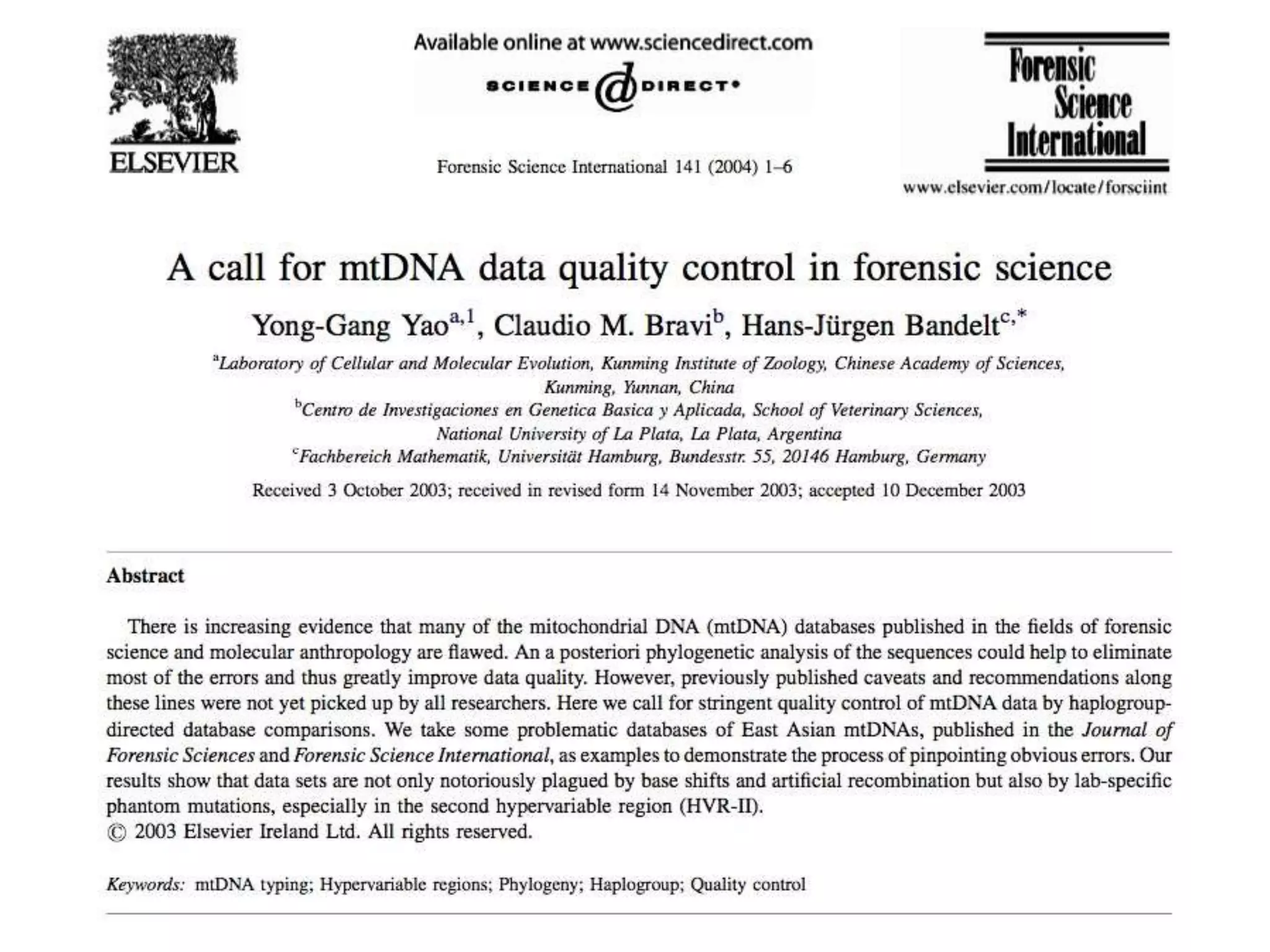 Dr Robert Hanner - Barcode Data standards for animals, plants & fungi ...
