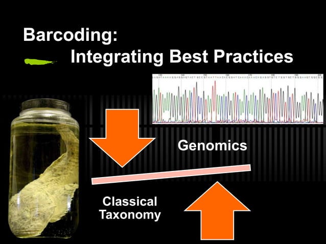Dr Robert Hanner - Barcode Data standards for animals, plants & fungi