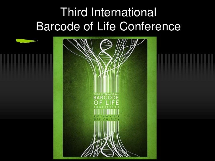 Dr Robert Hanner - Barcode Data standards for animals, plants & fungi