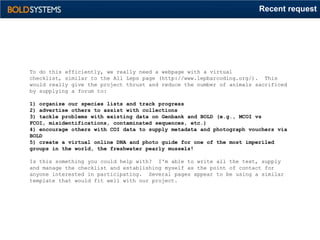 Dr Robert Hanner & Dr Dirk Steinke - Campaigns on BOLD | PPTX