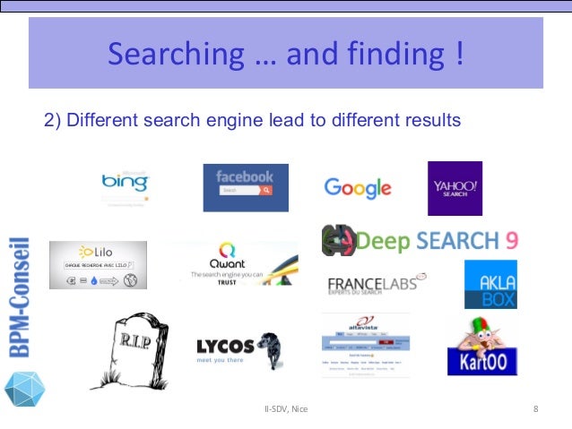 II-SDV 2017: Custom Open Source Search Engine with Drupal 8 and Solr