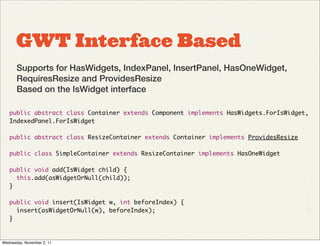 Ext GWT 3.0 Layouts | PPT
