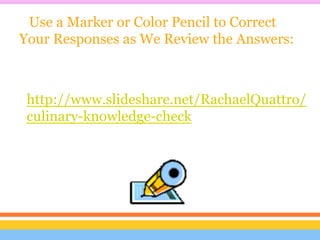 Pre-Knowledge Check Lesson | PDF