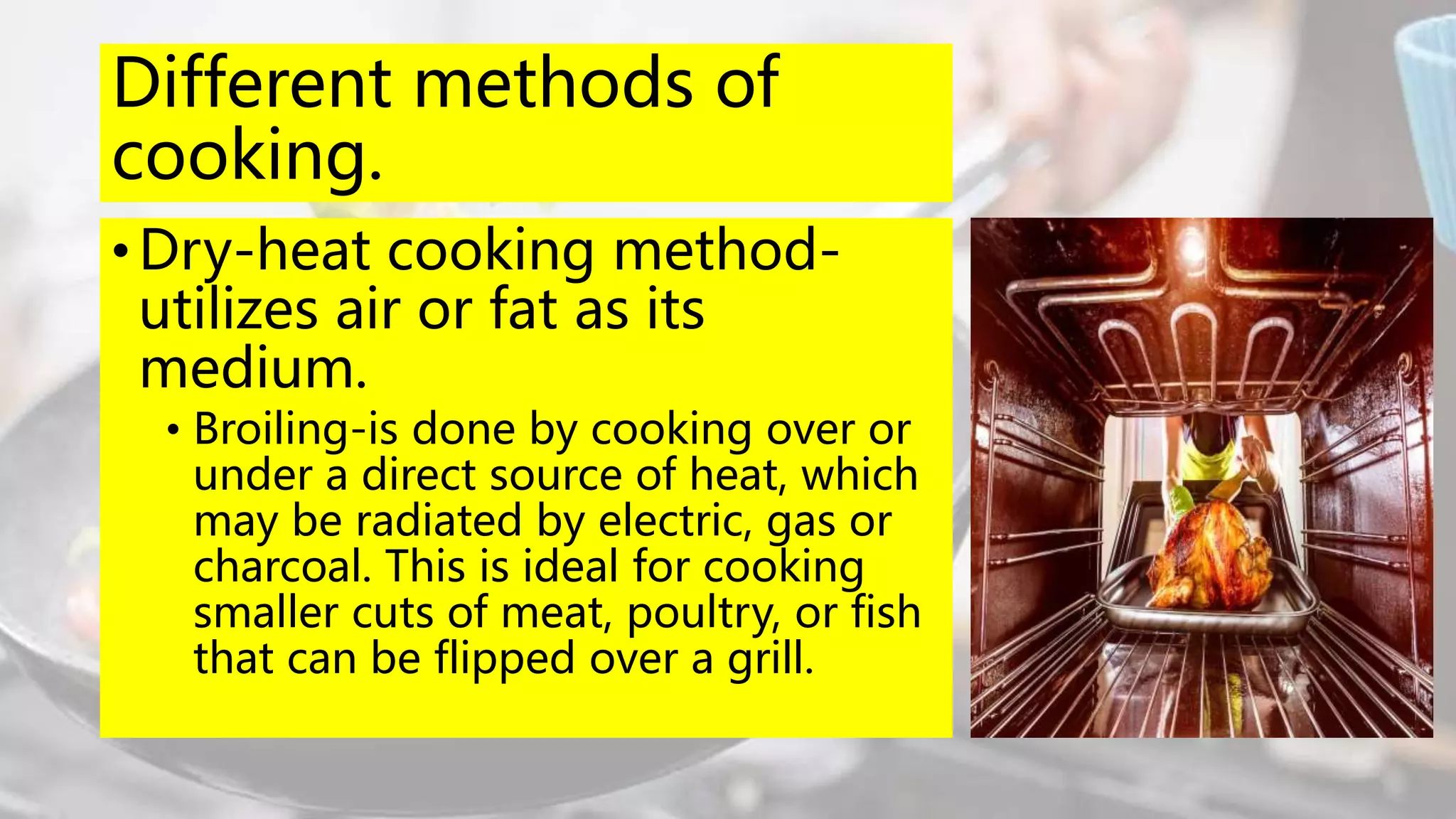 BASIC COOKING METHOD | PPTX