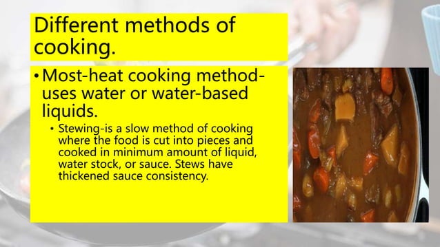 BASIC COOKING METHOD | PPTX