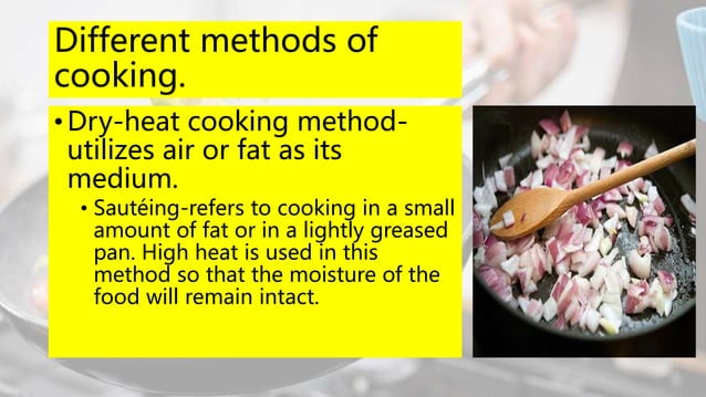 BASIC COOKING METHOD | PPTX