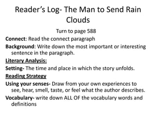 Monday, february 13th | PPTX | Books and Literature