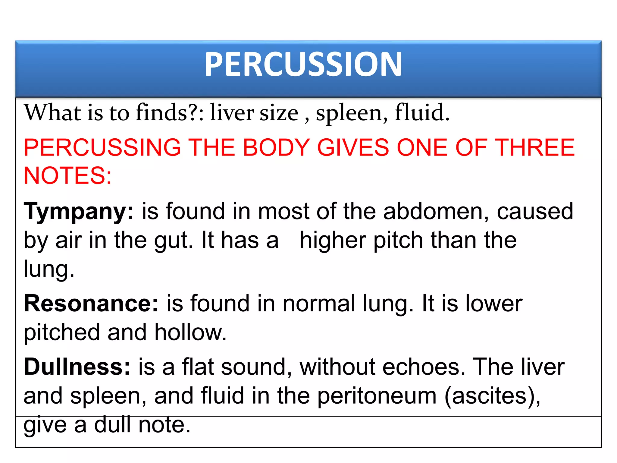 Monday final abdominal examination final ppt | PPTX